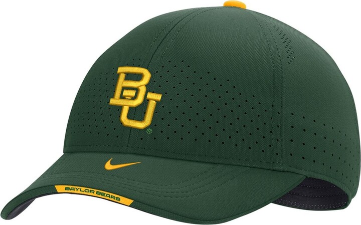 Nike Men's Green Baylor Bears Classic99 Swoosh Performance Flex Hat ...