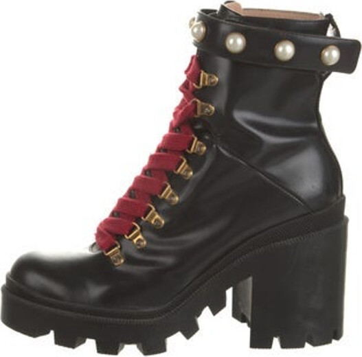 Gucci Combat Boots - ShopStyle