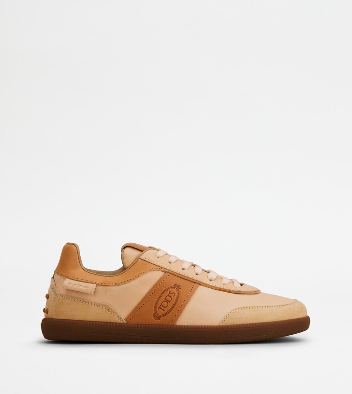 Tod's Tabs Sneakers in Leather - ShopStyle
