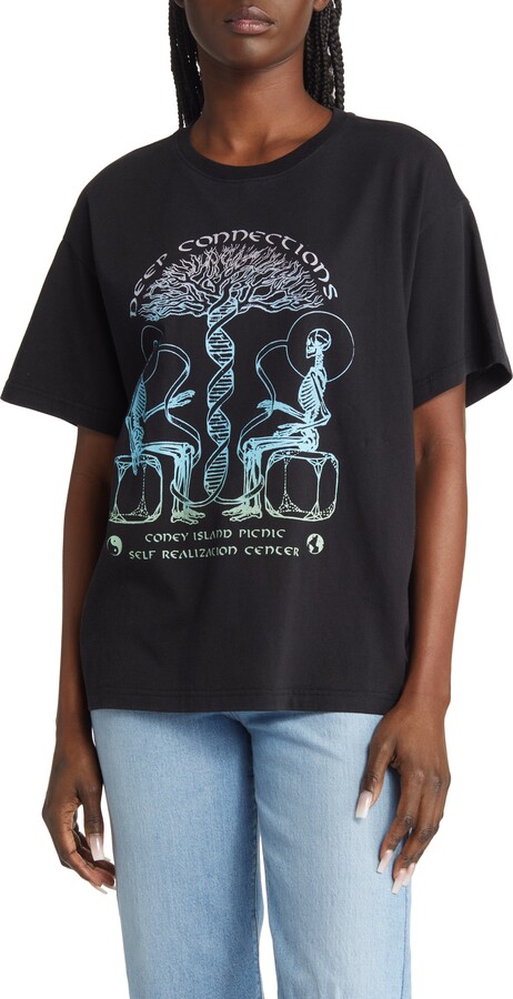CONEY ISLAND PICNIC Deep Connections Graphic Tee - ShopStyle T-shirts