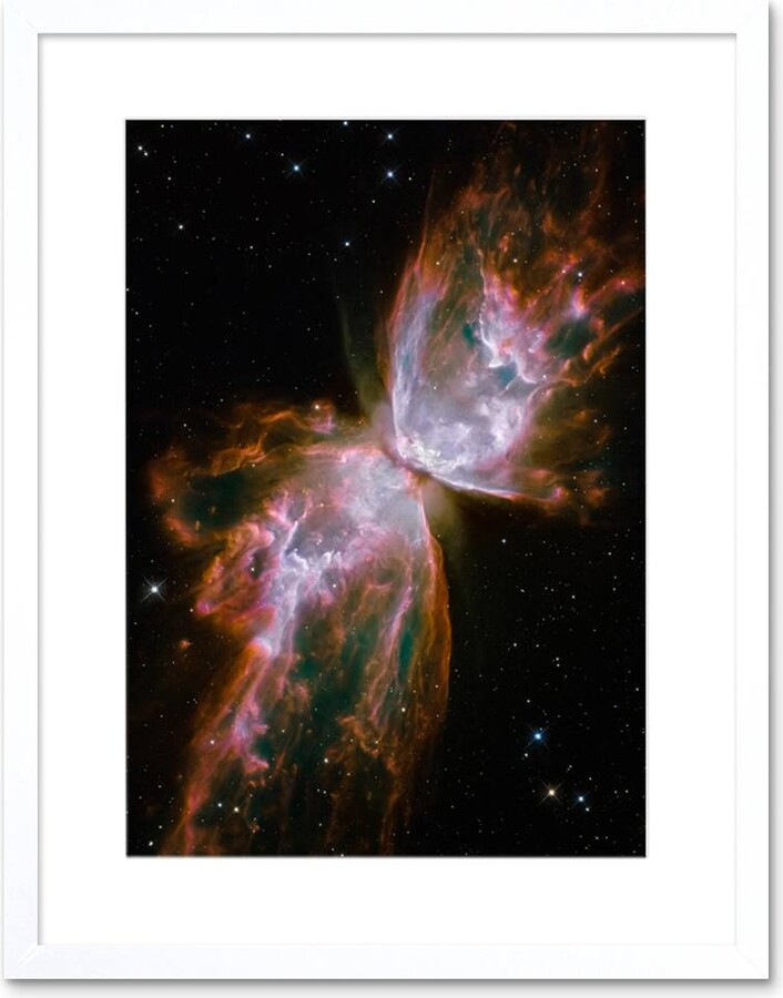 Artery8 Wall Art Print Hubble Space Astronomy Celestial Butterfly ...
