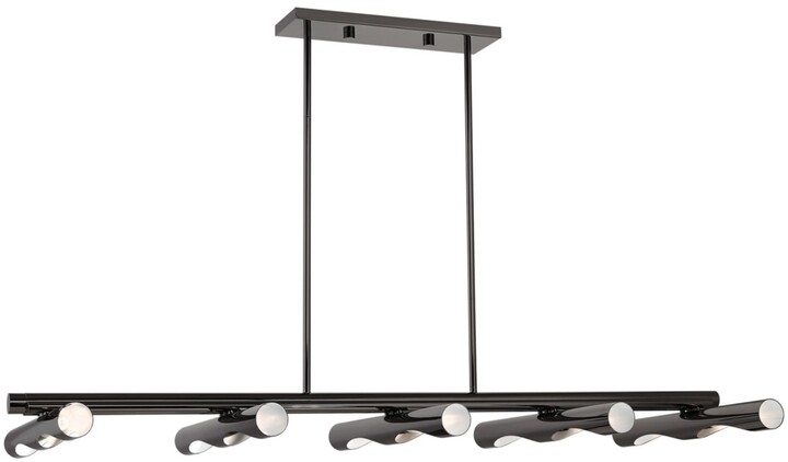 Livex Acra 10 Light Linear Chandelier - ShopStyle