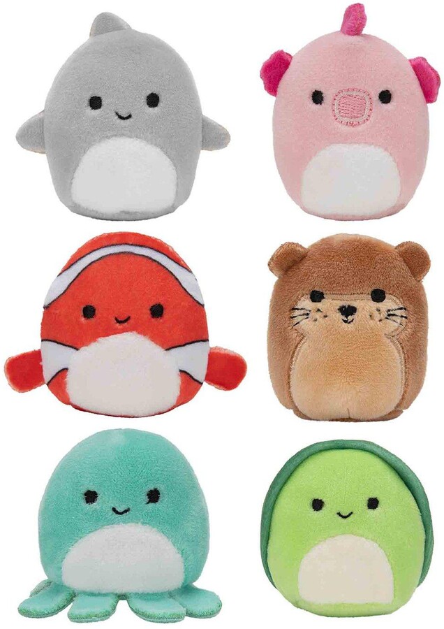 Squishville - Mini Plush (Squishville Mini Squishmallow 6 Pack)(Sealife ...