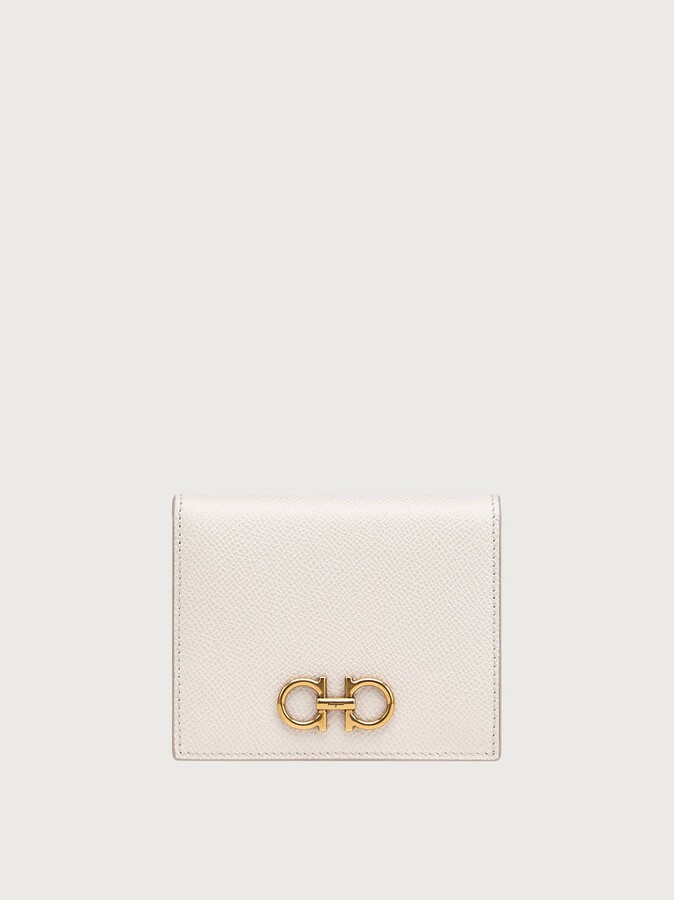 Ferragamo Gancini compact wallet - ShopStyle