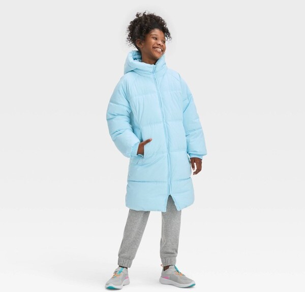 All in Motion Girls' Solid Puffer Jacket - All in otion™ - ShopStyle