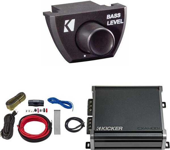 Kicker 46CXA4001 CXA4001 - 400-Watt Mono Class D Subwoofer Amp With ...