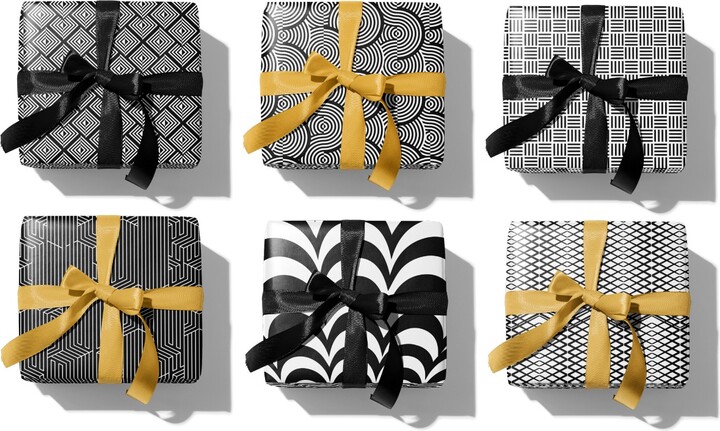 Storigraphic - Op Art Set Of 6 Wrapping Papers And Gift Tags - ShopStyle