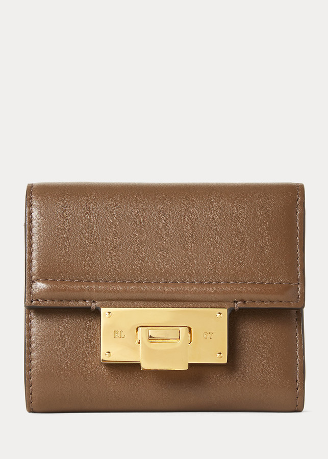 Ralph Lauren Petite Hinge-Lock Wallet - ShopStyle