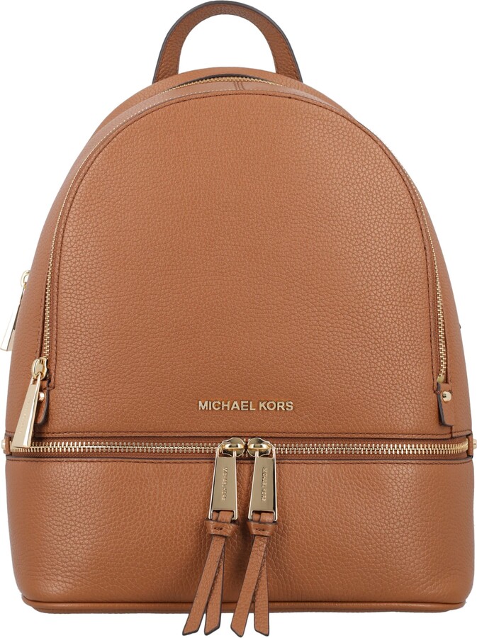 MICHAEL Michael Kors Rhea Medium Leather Backpack - ShopStyle