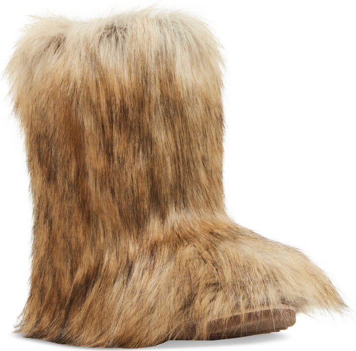 Steve Madden Women's Beastie Faux-Fur Booties - ShopStyle Cold Weather ...
