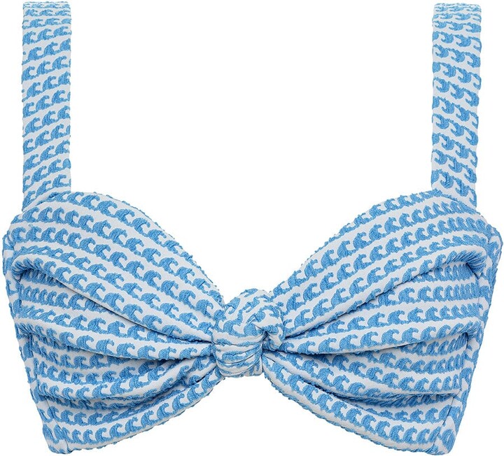 Montce Swim Wave Repeat Hayden Bikini Top - ShopStyle