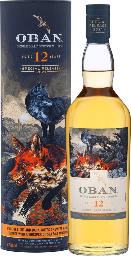Oban 12 Year Old Single Malt Scotch Whisky Special Release 2021 ...