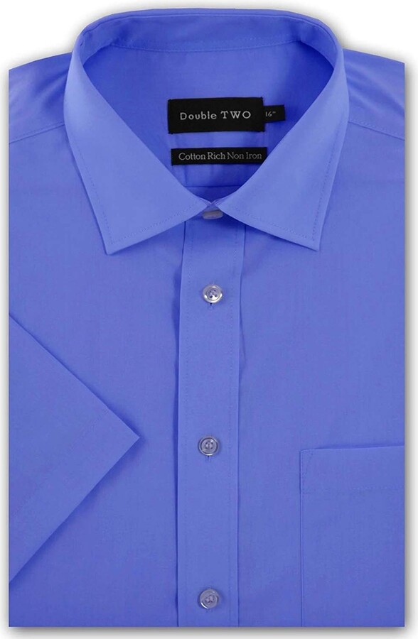 Double Two Collar 15 inches / 38 cm - ShopStyle Long Sleeve Shirts