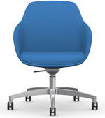 9to5 Seating Lilly Upholstered Swivel Desk Chair - ShopStyle