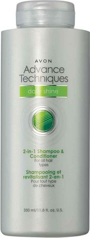 Avon Advance Techniques Daily Shine 2-In-1 Shampoo & Conditioner ...