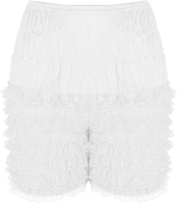 Freebily Women Sexy Ruffled Lace Panties Sissy Pettipants Dance ...