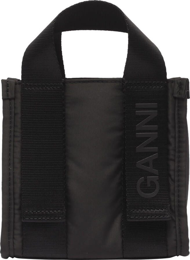 Ganni Recycled Tech Mini Tote - ShopStyle