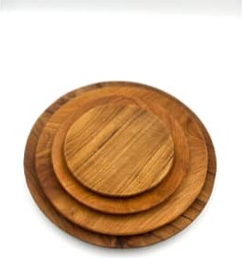 Original Home Large plate in teak root handmade by elegance for your ...