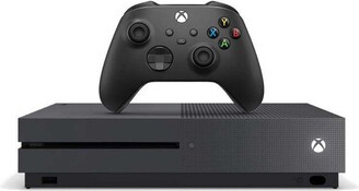 Microsoft Xbox One S 1TB Gaming Console Gray with Wireless Controller ...