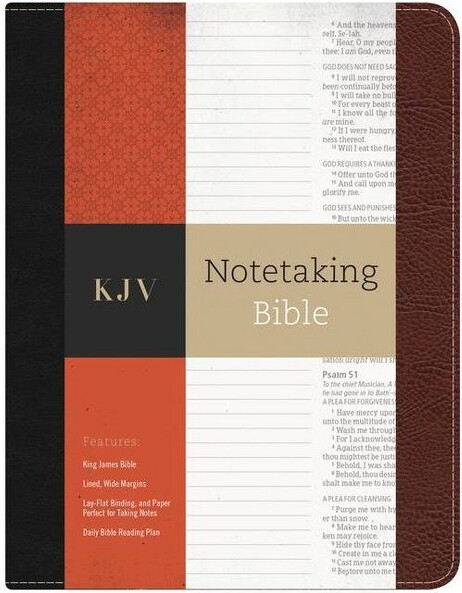 Holman Bibles Notetaking Bible-KJV - by Holman Bible Publishers ...