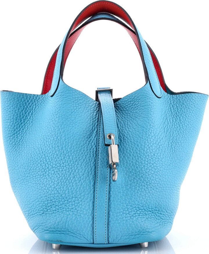 Hermes Eclat Picotin Lock Bag Clemence with Swift PM - ShopStyle