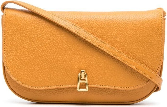 Coccinelle Pebble-Texture Leather Crossbody Bag - ShopStyle