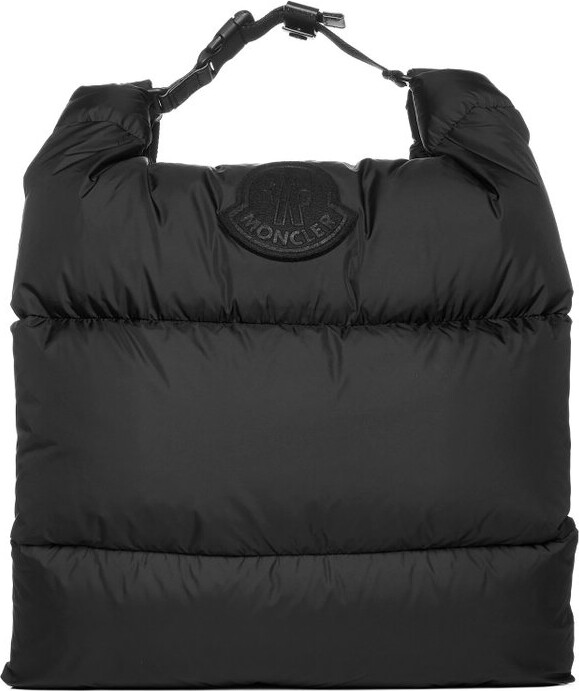 Moncler Logo Patch Padded Backpack - ShopStyle