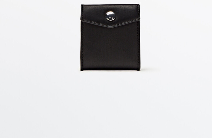 Massimo Dutti Leather Wallet - ShopStyle