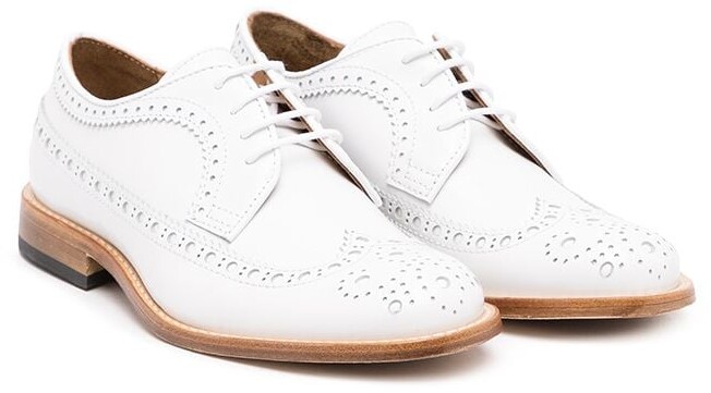 Gallucci Kids Round-Toe Lace-Up Brogues - ShopStyle Boys' Shoes