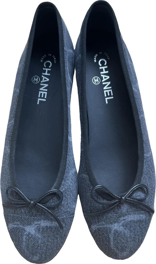 Chanel Cloth ballet flats - ShopStyle