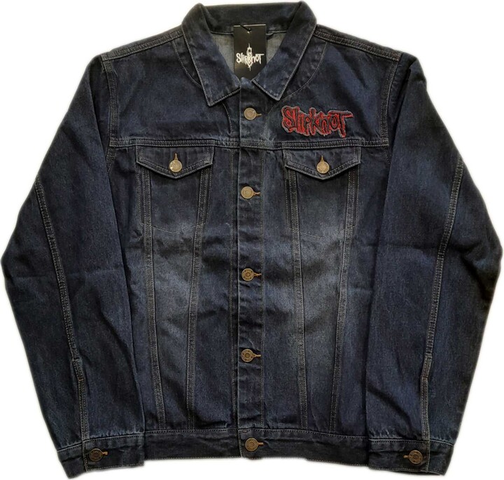 Slipknot Tribal Logo Denim Jacket - ShopStyle