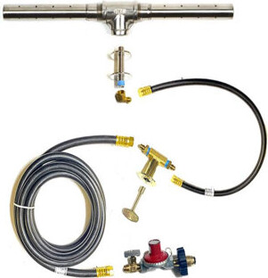 Easy Fire Pits EasyFirePits Deluxe LP Fire Pit Connection Kit and ...