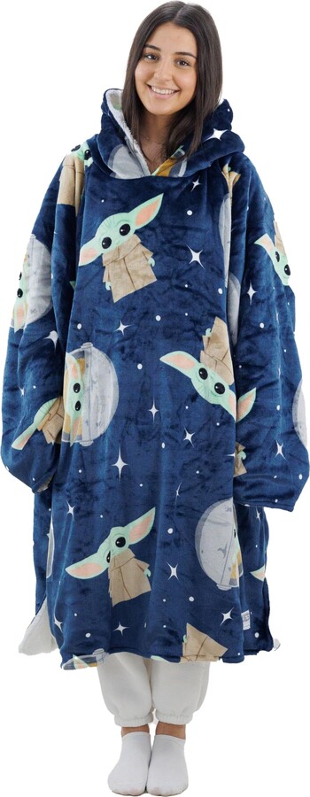 Character World Hugzee Oversized Wearable Hooded Fleece | Super Warm ...