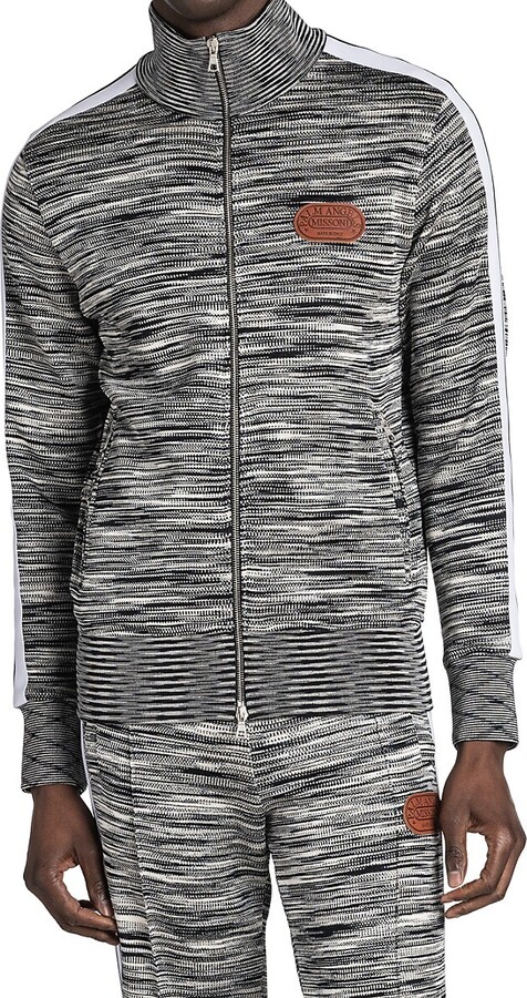 Palm Angels X Missoni Knitted Turtleneck Track Jacket - ShopStyle