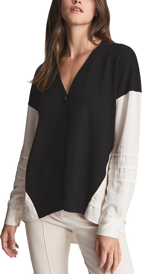 Reiss Addison Wool-Blend Cardigan - ShopStyle