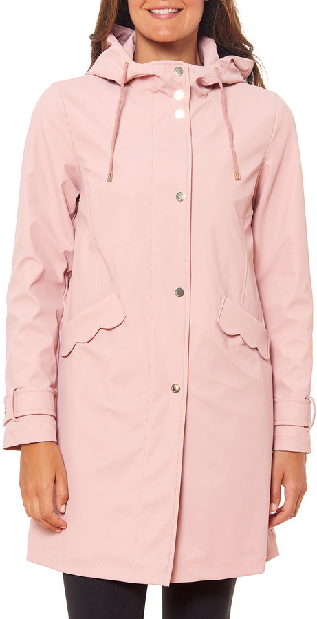 Kate Spade Matte Water-Resistant Raincoat - ShopStyle