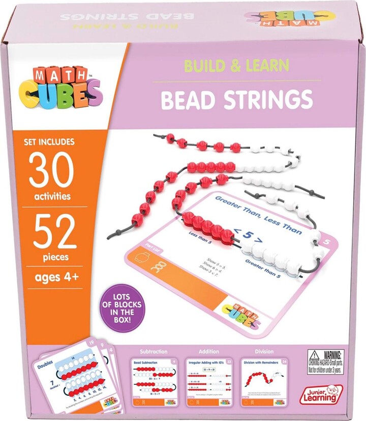 Junior Learning Mathcubes - Bead Strings Activity Set - ShopStyle Children's Dolls