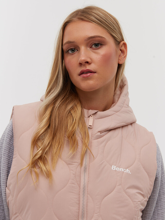 Bench Recca Honeycomb Quilted Maxi Vest - ShopStyle Casual Jackets