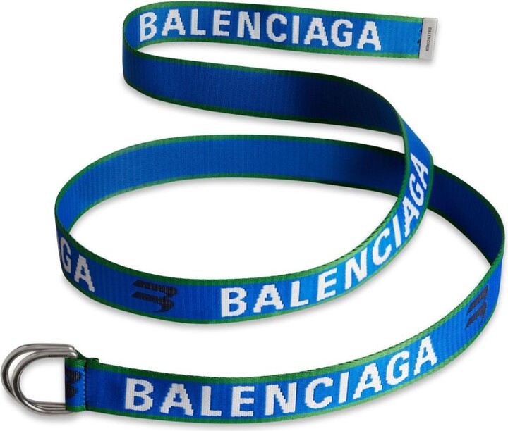 Balenciaga D-ring logo belt - ShopStyle
