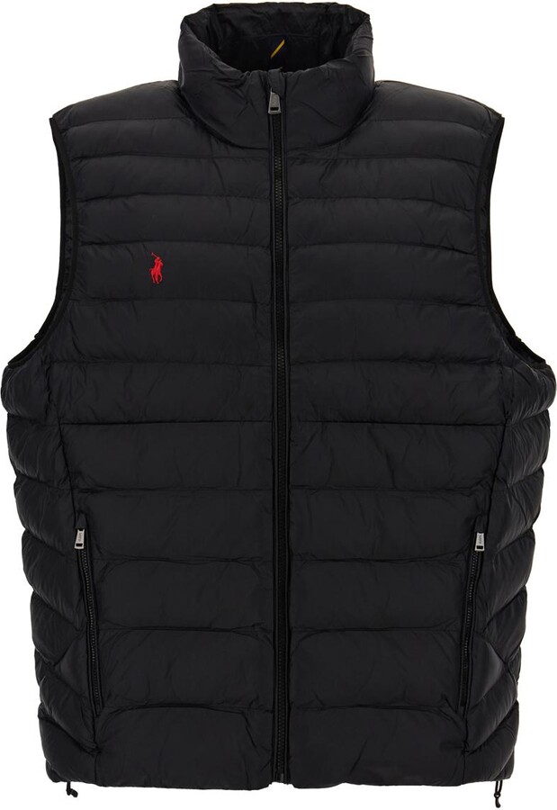 Polo Ralph Lauren Logo Embroidery Vest - ShopStyle Down & Puffer Coats
