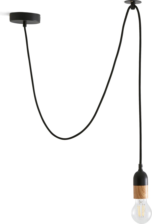 Dunelm Romelia Flex Ceiling Fitting Black - ShopStyle