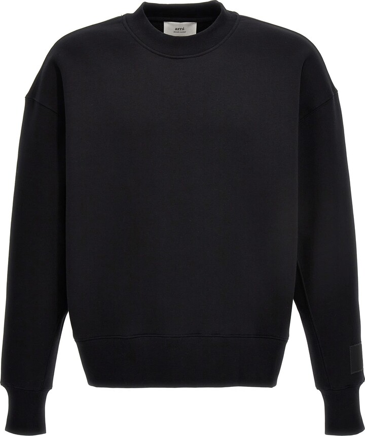 Ami Alexandre Mattiussi Logo Embroidery Sweatshirt - ShopStyle