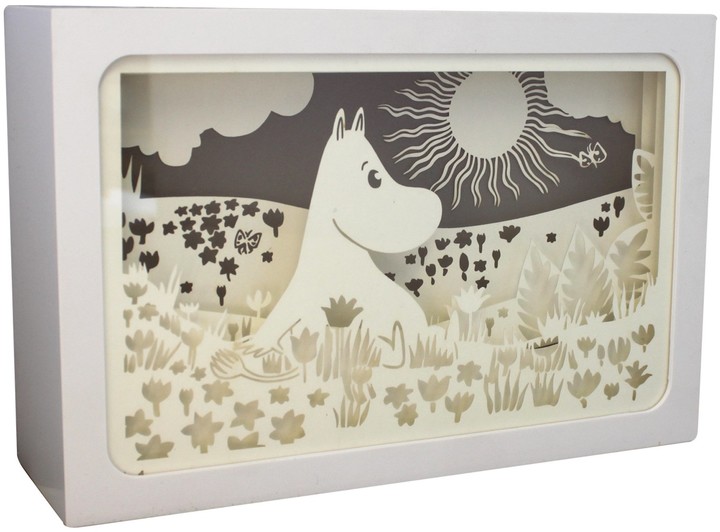 Disaster Designs - Moomin Shadow Box Field - White - ShopStyle Cushions ...