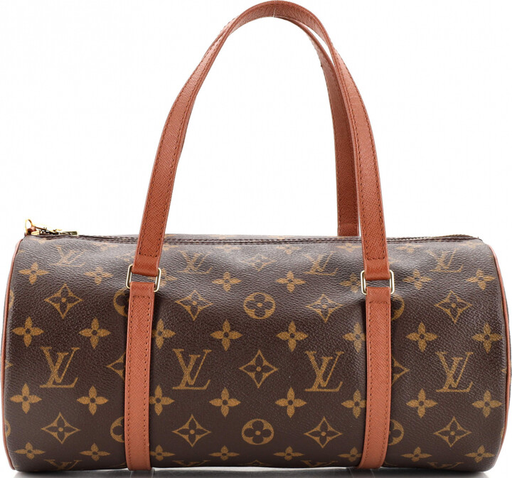 Louis Vuitton Papillon leather handbag - ShopStyle Tote Bags