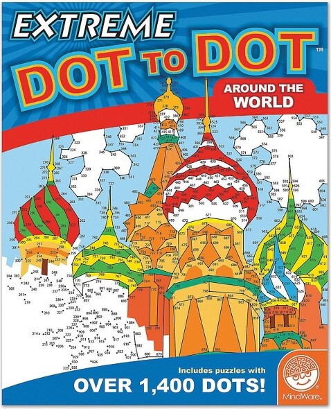 MindWare Extreme Dot To Dot: Around The World - Brainteasers ...