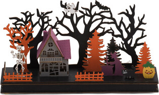 Led Haunted House With Ghost And Witch - ShopStyle Hanukkah Decorations