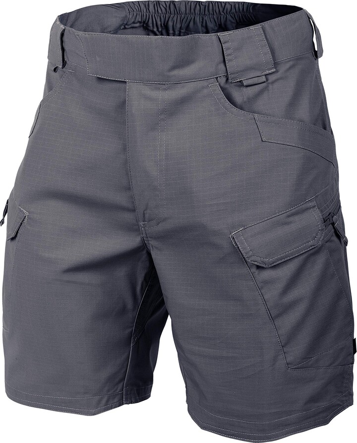 Helikon-Tex URBAN TACTICAL SHORTS 8.5' - PolyCotton Ripstop SHADOW GREY ...