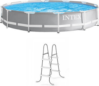 Intex 2.5 ft x 12 ft Steel Frame Set Pool - ShopStyle