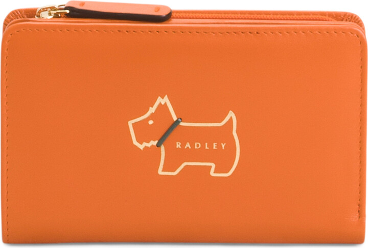 Radley London Leather Heritage Dog Bifold Wallet - ShopStyle