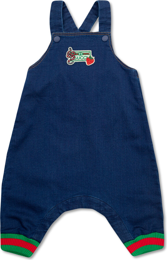 Gucci Children Denim Overalls - ShopStyle Girls' Onesies